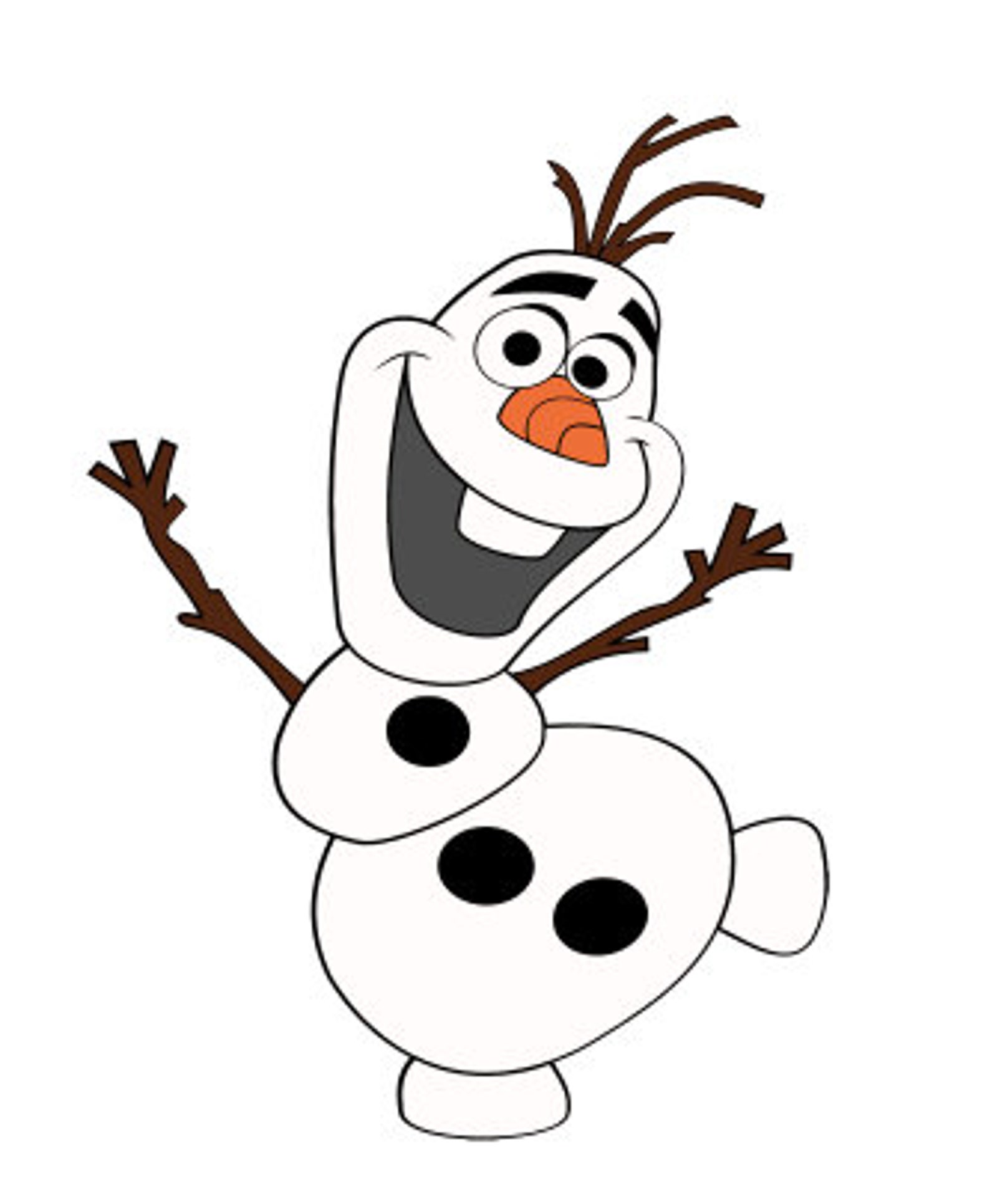 Multi Layered Olaf SVG - Etsy