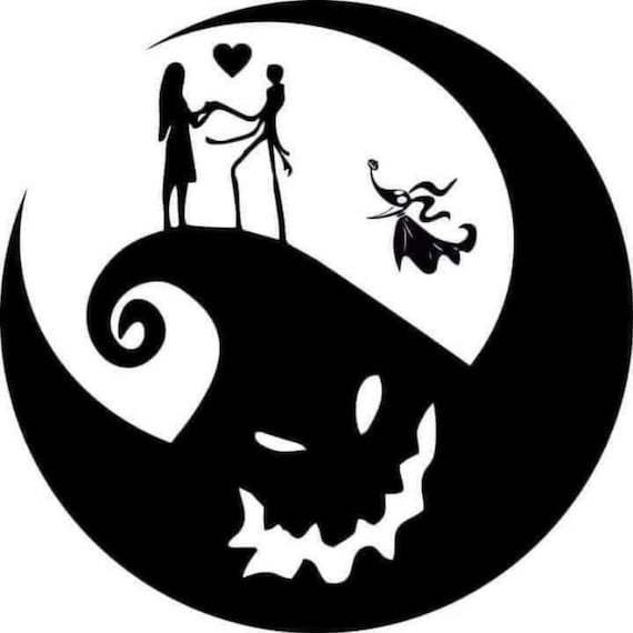 Nightmare Before Christmas Moon SVG Nightmare Before Christmas Moon SVG