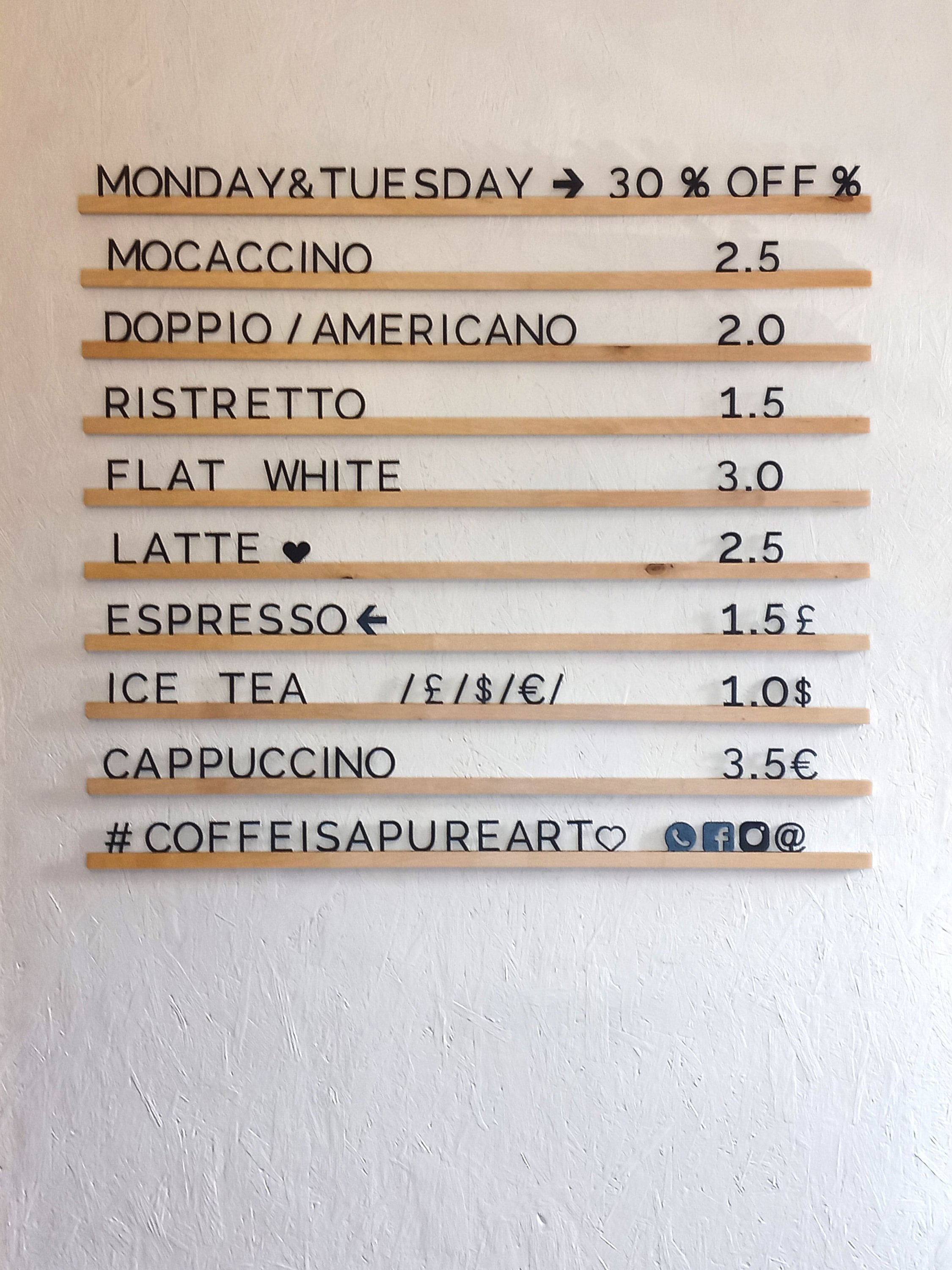 Black Wooden Letter Plus Wooden Rails Menu Board, Changeable Letter ...