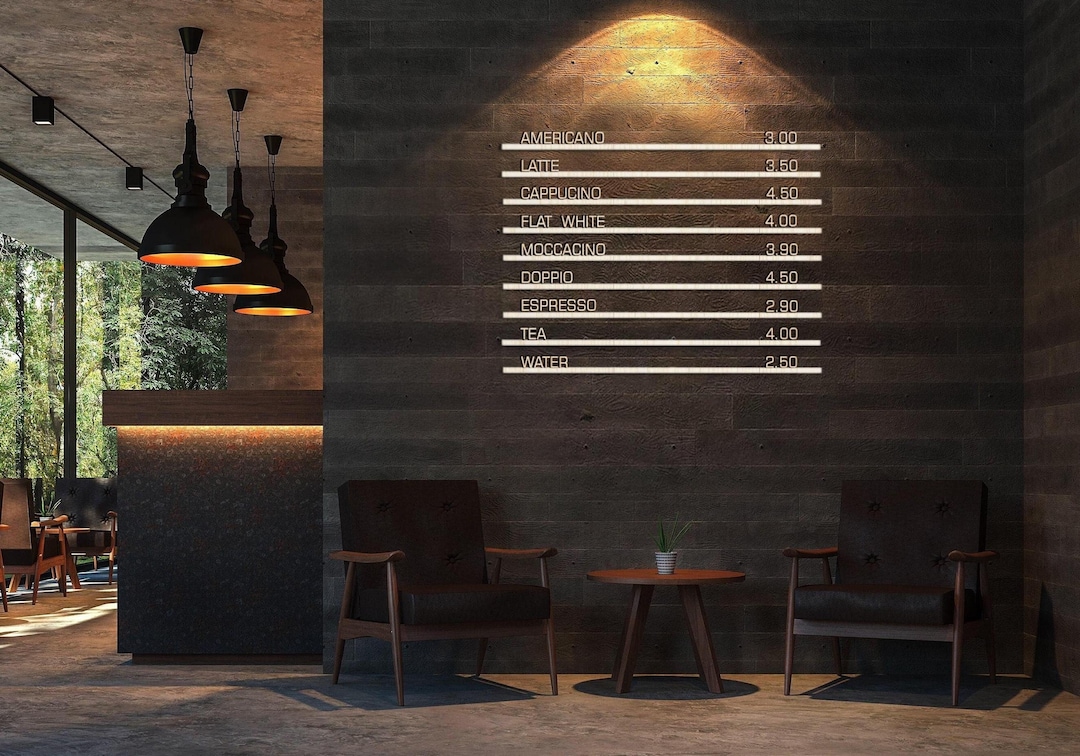 Wooden Letter / Wooden Rails Menu Board, Wooden Changeable Letter Board ...