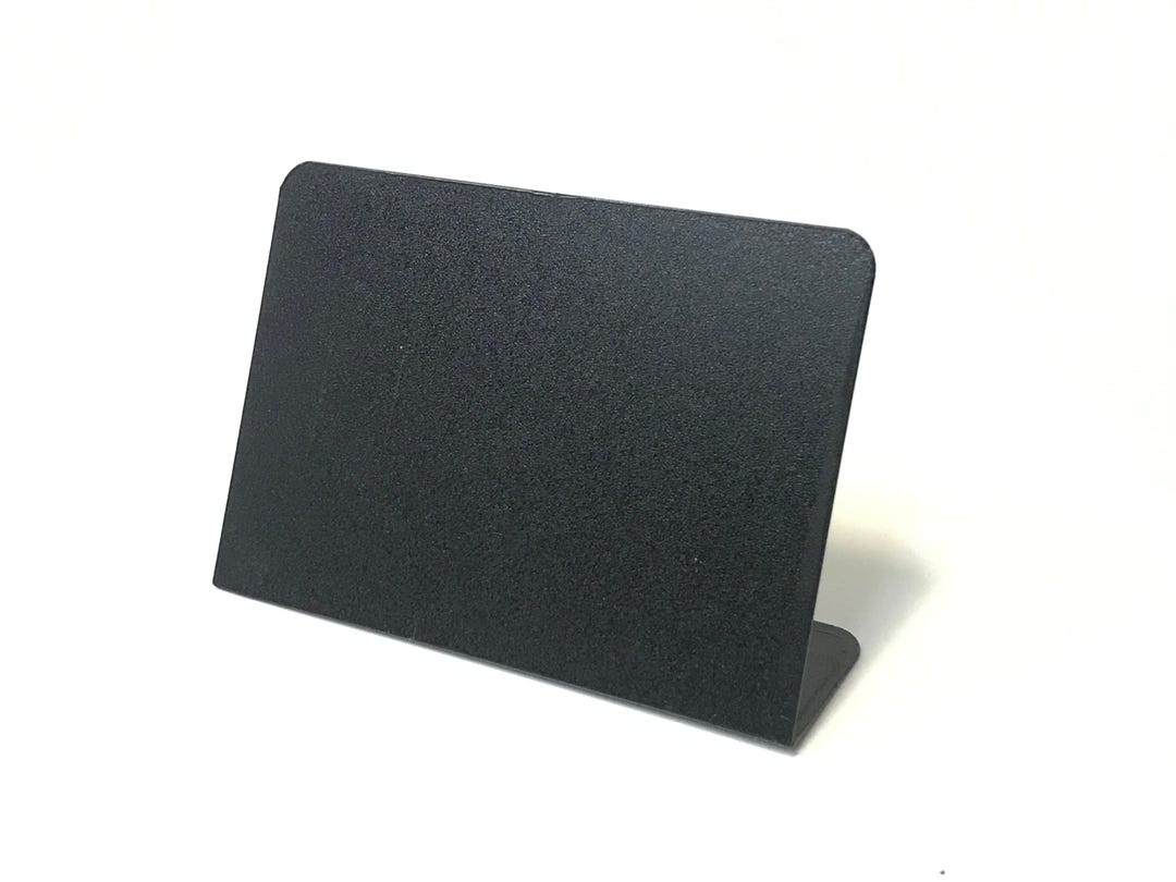 Plastic Mini Chalkboard | Sanding Buffet Food Card | Black Price Tag ...