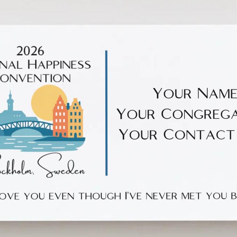 Convention 2026 Cards - Etsy