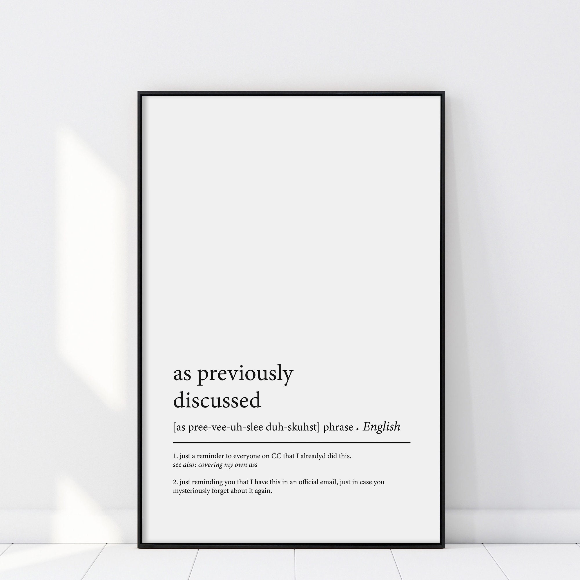 Funny Home Office Decor As Previously Discussed Home Office | Etsy