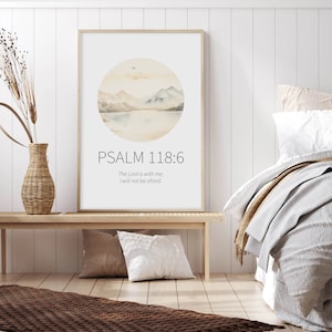 Psalm 118 Wall Art, Jesus Wall Art, Christian Wall Art, Spiritual Wall ...