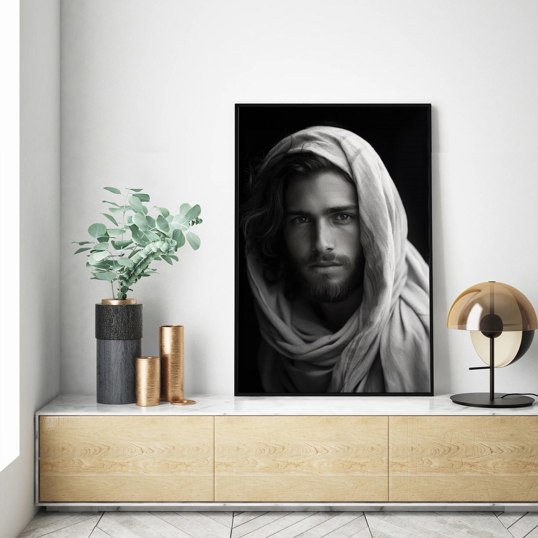 Jesus Wall Art, Christian Wall Art, Spiritual Wall Art, Watercolor ...