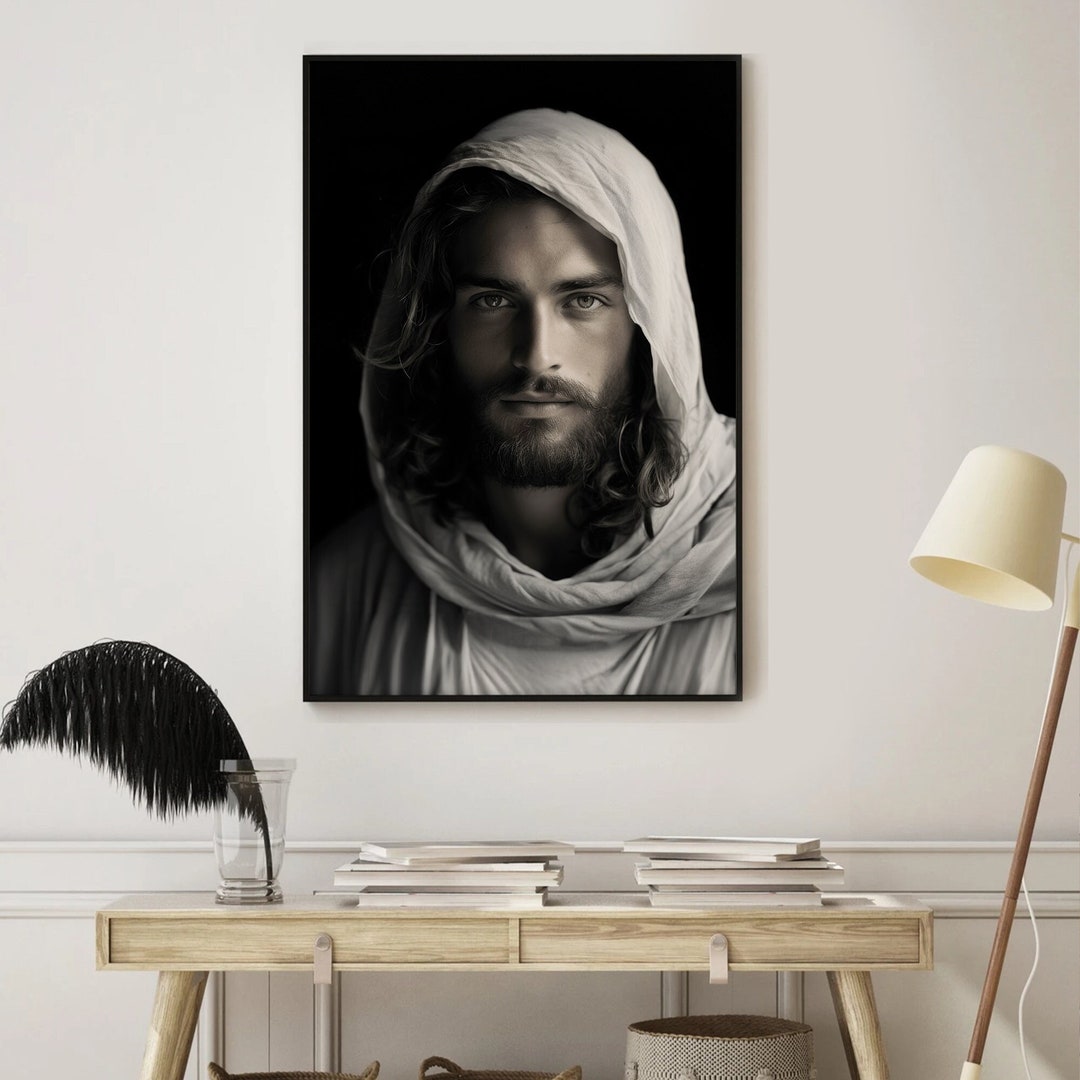 Jesus Wall Art, Christian Wall Art, Spiritual Wall Art, Watercolor ...