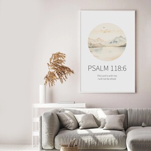 Psalm 118 Wall Art, Jesus Wall Art, Christian Wall Art, Spiritual Wall ...