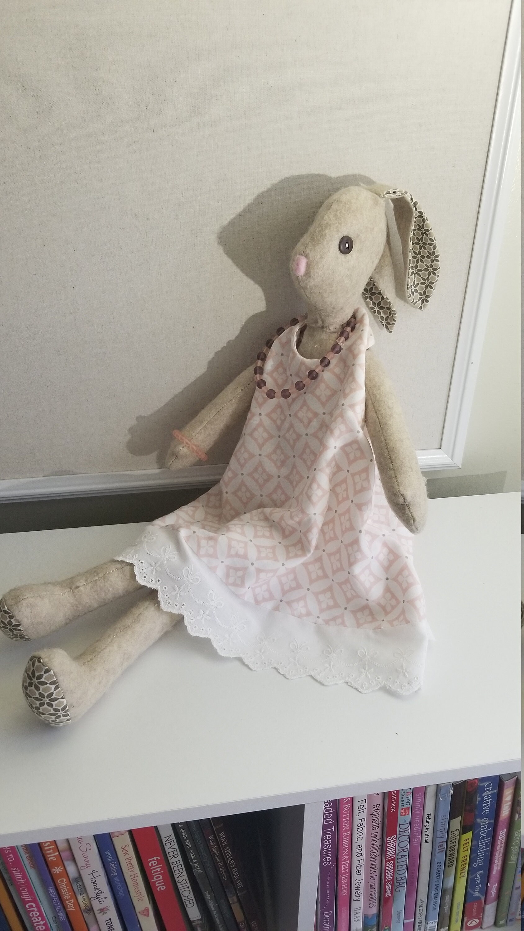 Luna Lapin Stuffed Rabbit - Etsy