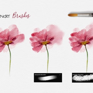 Digital Watercolor Botanical Workbook for Procreate, Botanical Art ...