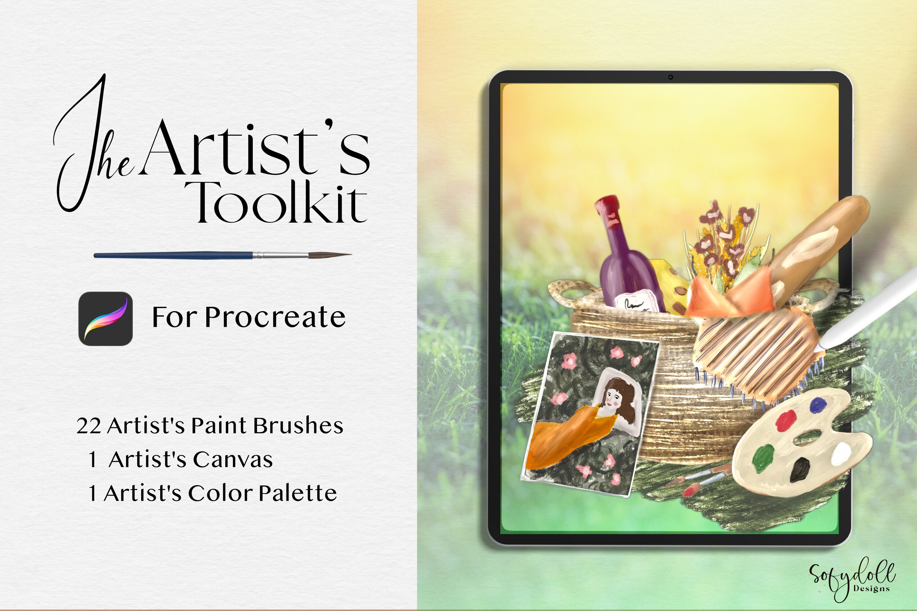 The Artist's Toolkit for Procreate - Etsy UK