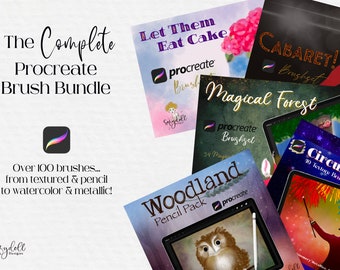 Procreate Mandala and Grid Template Bundle .brushset - Etsy