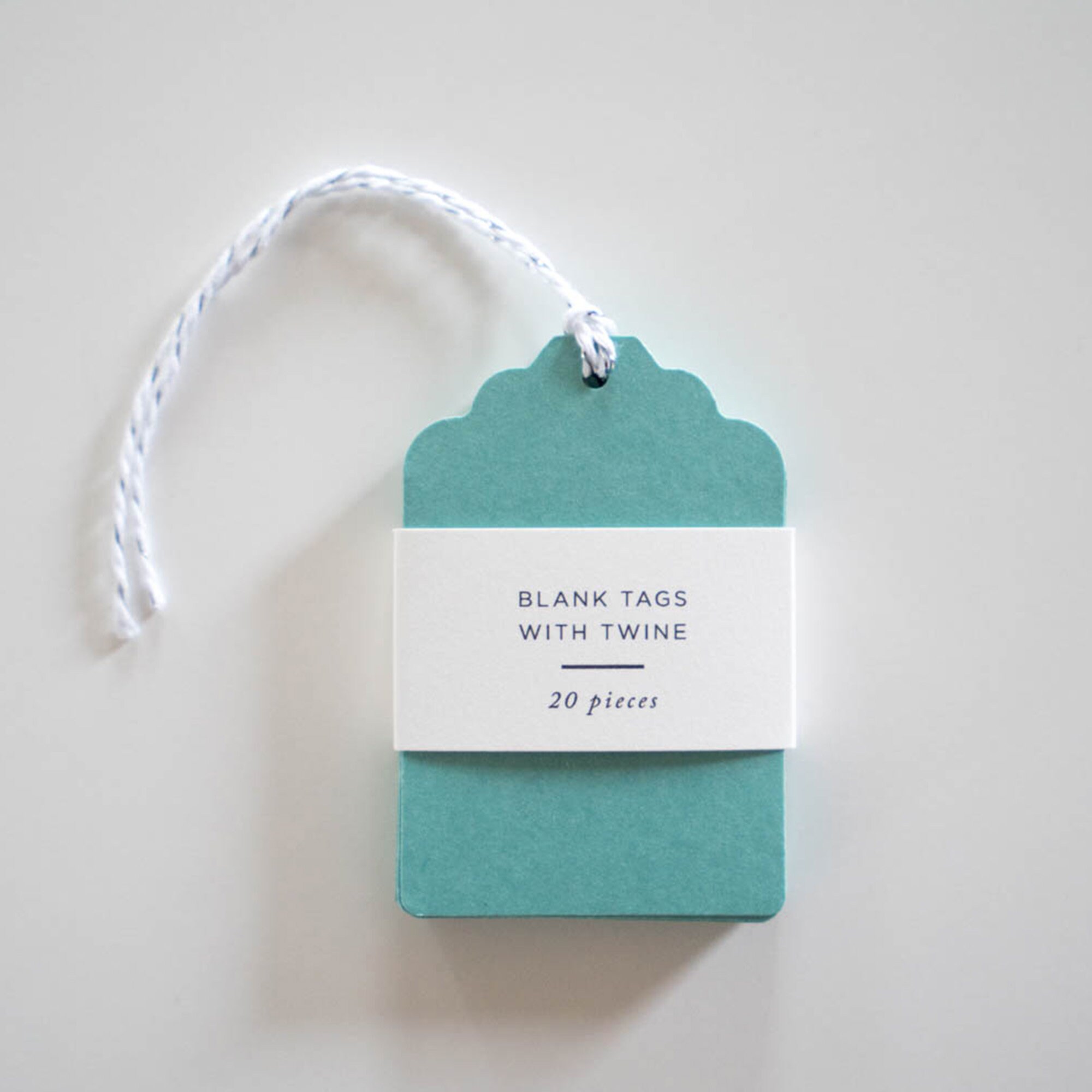 Blank Tags With Twine, Winter Green, Metallic Paper, Labels, Journaling ...