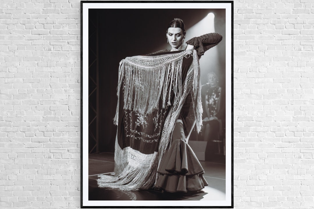 Flamenco Dancer Art With Manton | Wall Art | Dance Studio and School ...