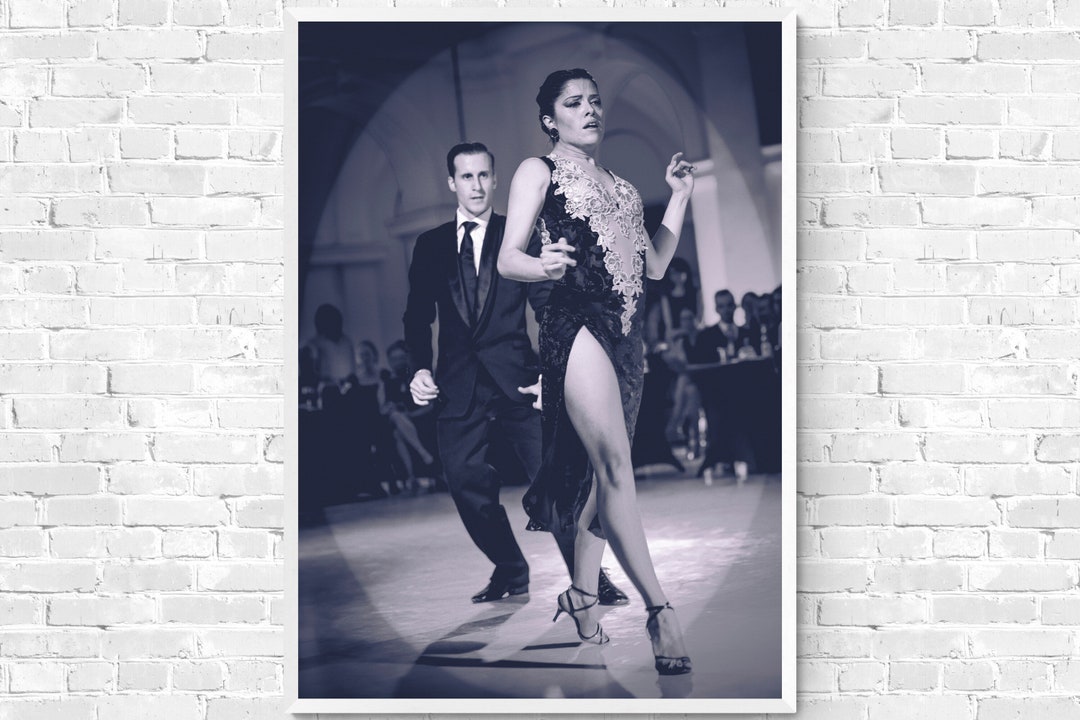 Large Format Tango Poster Tango Art, Tango Print, Tango Wall Art Dance ...