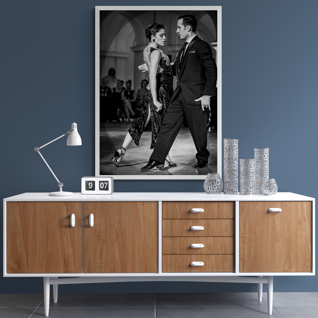 Large Format Tango Poster Tango Art, Tango Print, Tango Wall Art Dance ...