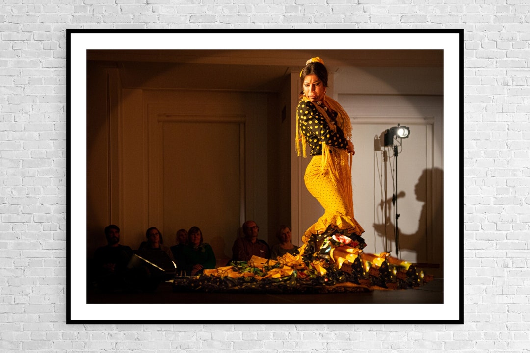 Flamenco Dancer Print Spanish Dancer Poster Gitana Dancer - Etsy