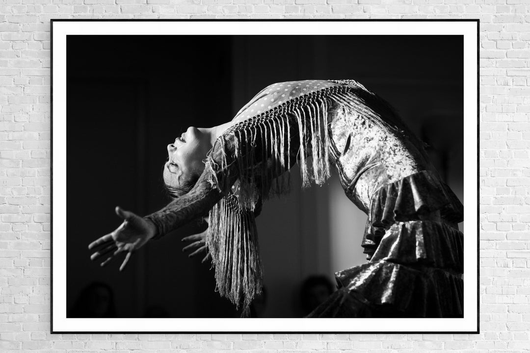 Large Format Flamenco Dancer Print Spanish Dancer Poster Gitana Dancer ...