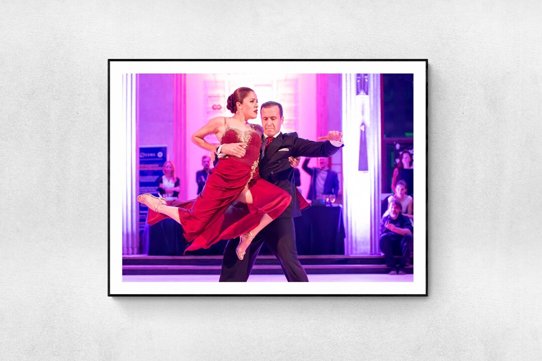 Large Format Tango Dancers Show Print Buenos Aires Glamour, Tango Wall ...