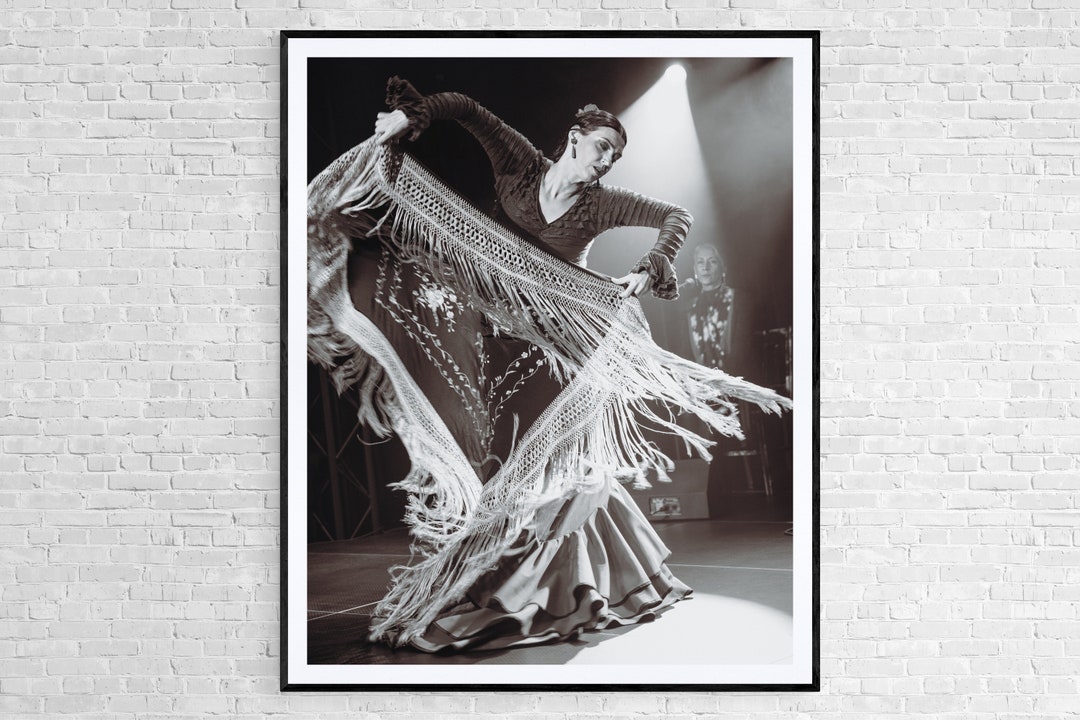 Flamenco Dancer Art With Manton | Wall Art | Dance Studio and School ...