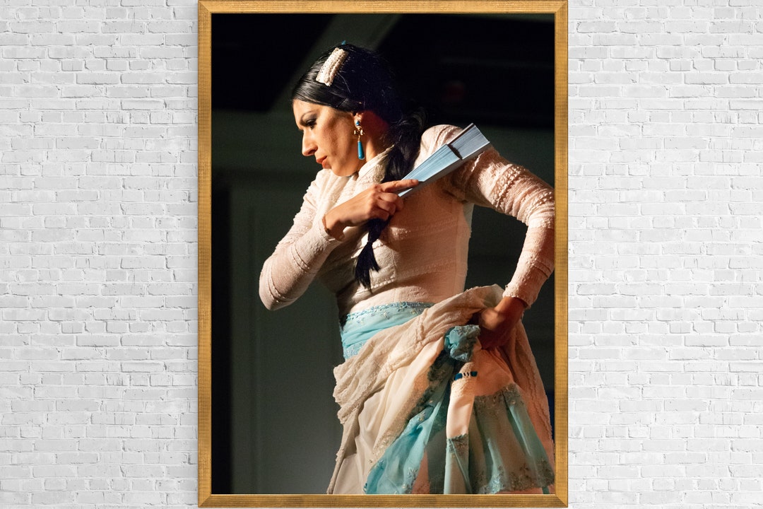 Large Format Flamenco Dancer Print Spanish Dancer Poster Gitana Dancer ...