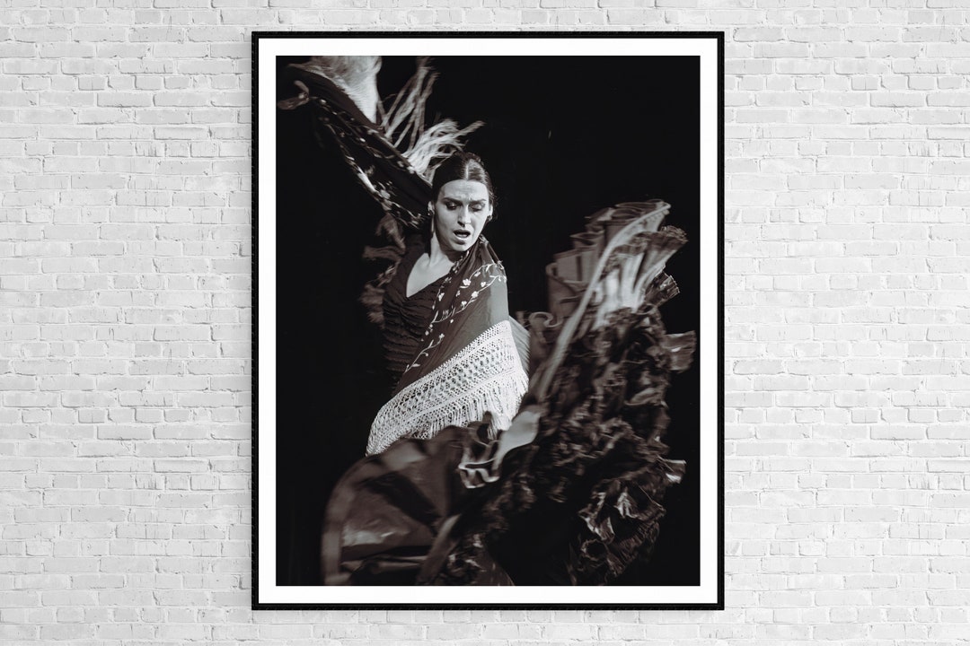 Flamenco Dancer Art With Manton | Wall Art | Dance Studio and School ...