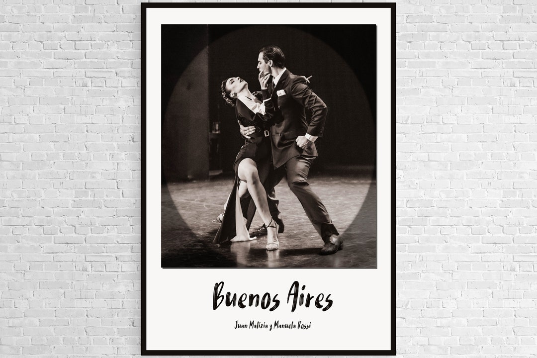 Large Format Tango Poster Tango Art, Tango Print, Tango Wall Art Dance ...