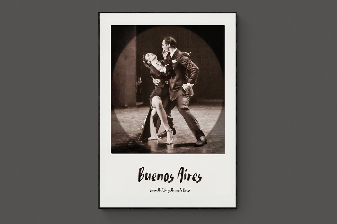Large Format Tango Poster | Tango Art, Tango Print, Tango Wall Art ...