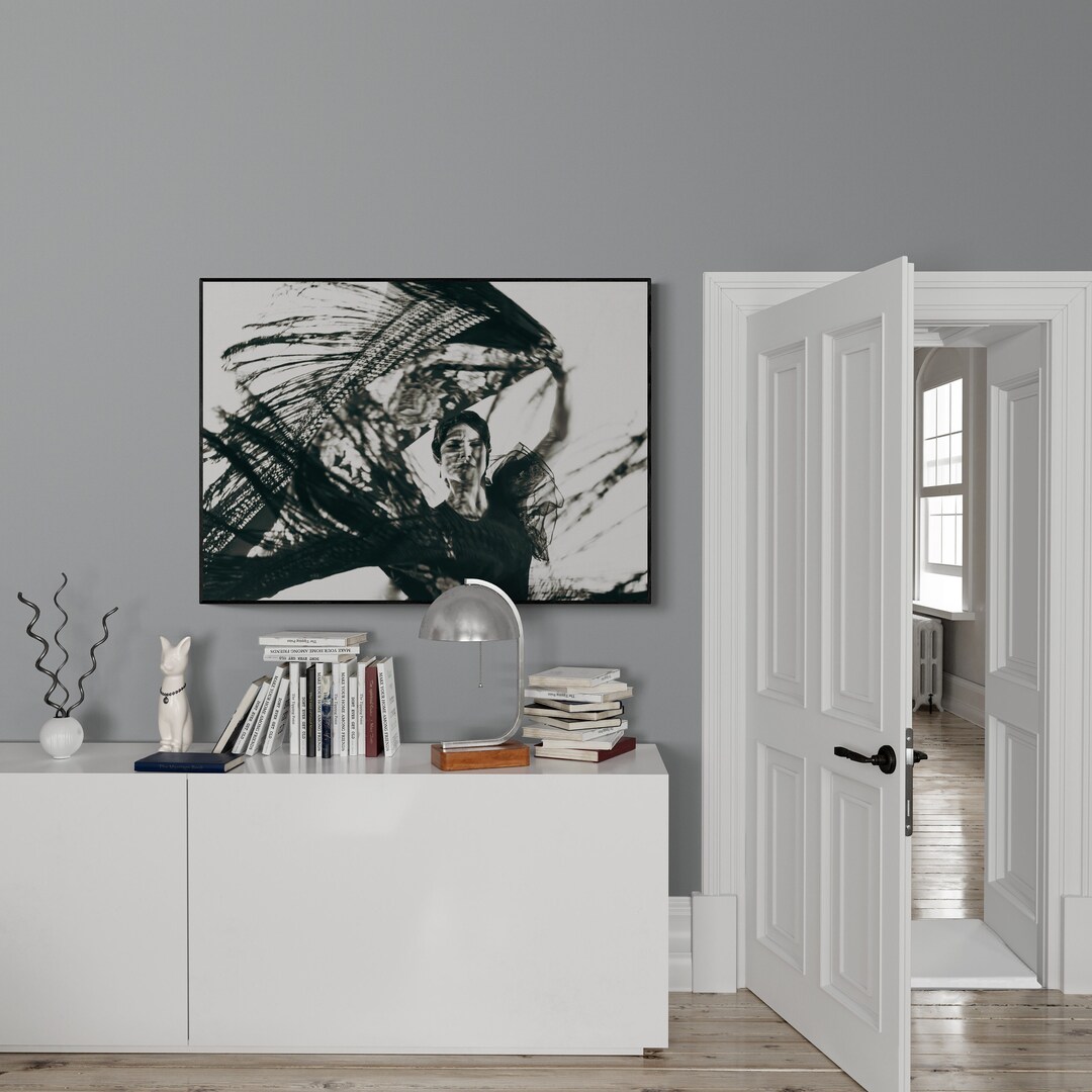 Flamenco Dancer Print | Spanish Dancer Poster | Gitana Dancer Wall Art ...