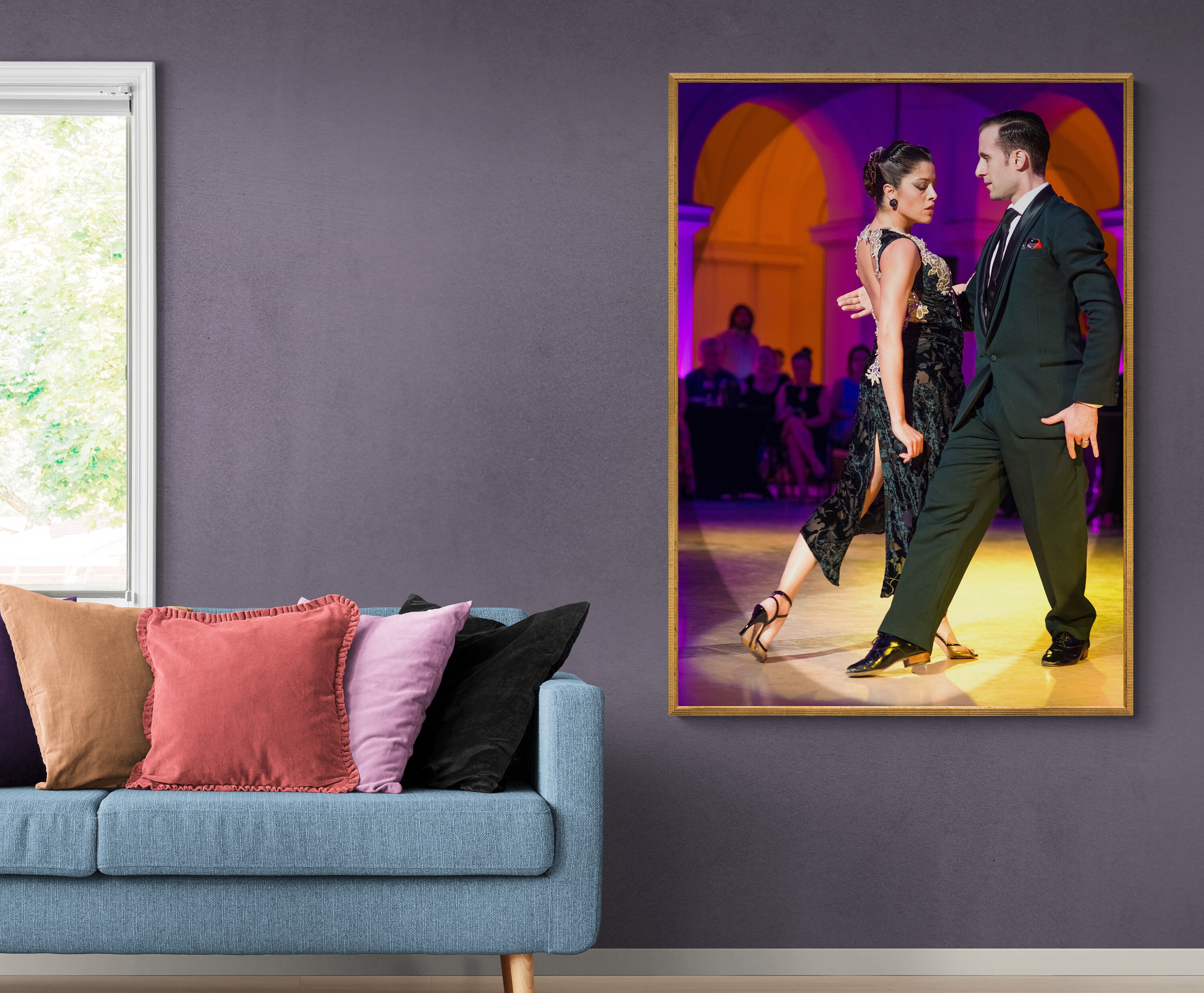 Large Format Tango Poster Tango Art, Tango Print, Tango Wall Art Dance ...