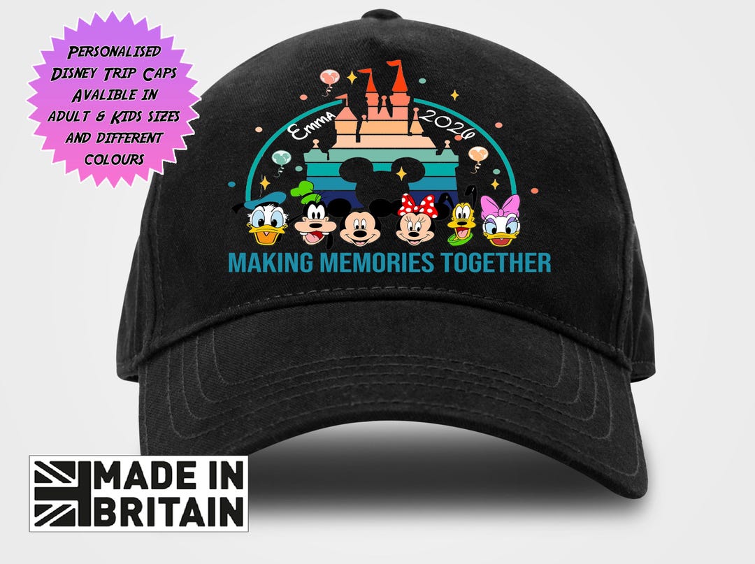 Disneyland Baseball Cap, Disneyworld Mickey & Minnie Cap, Disneyland ...