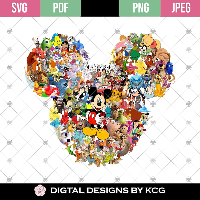 Mickey Mouse Head - Etsy