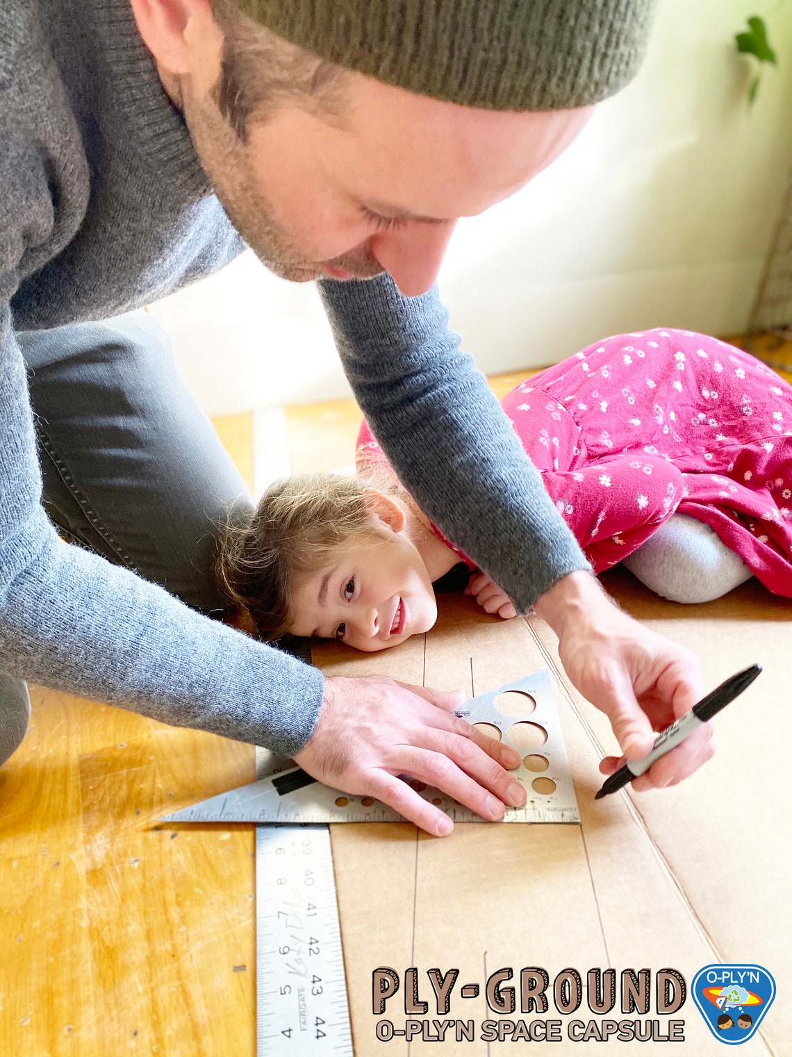 O-PLY'N Cardboard Space Capsule - Etsy