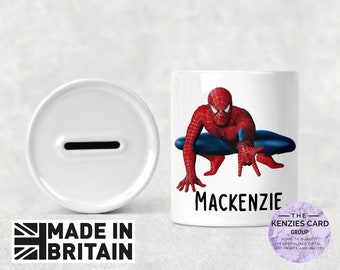 Spiderman Money Box - Etsy