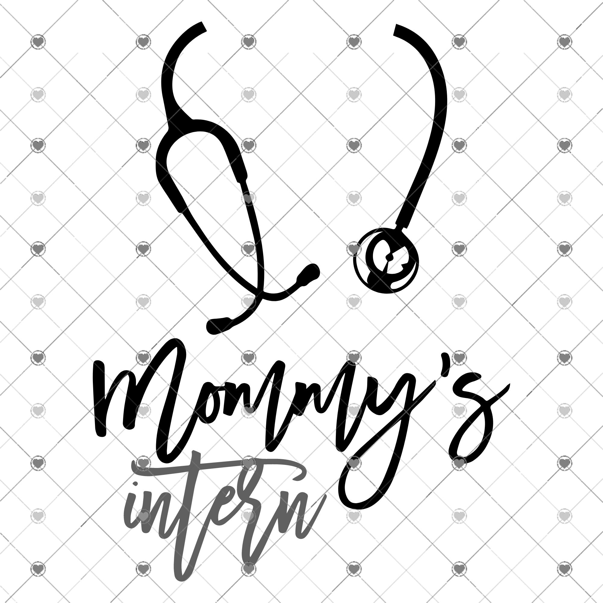 Mommy's Intern SVG - Etsy