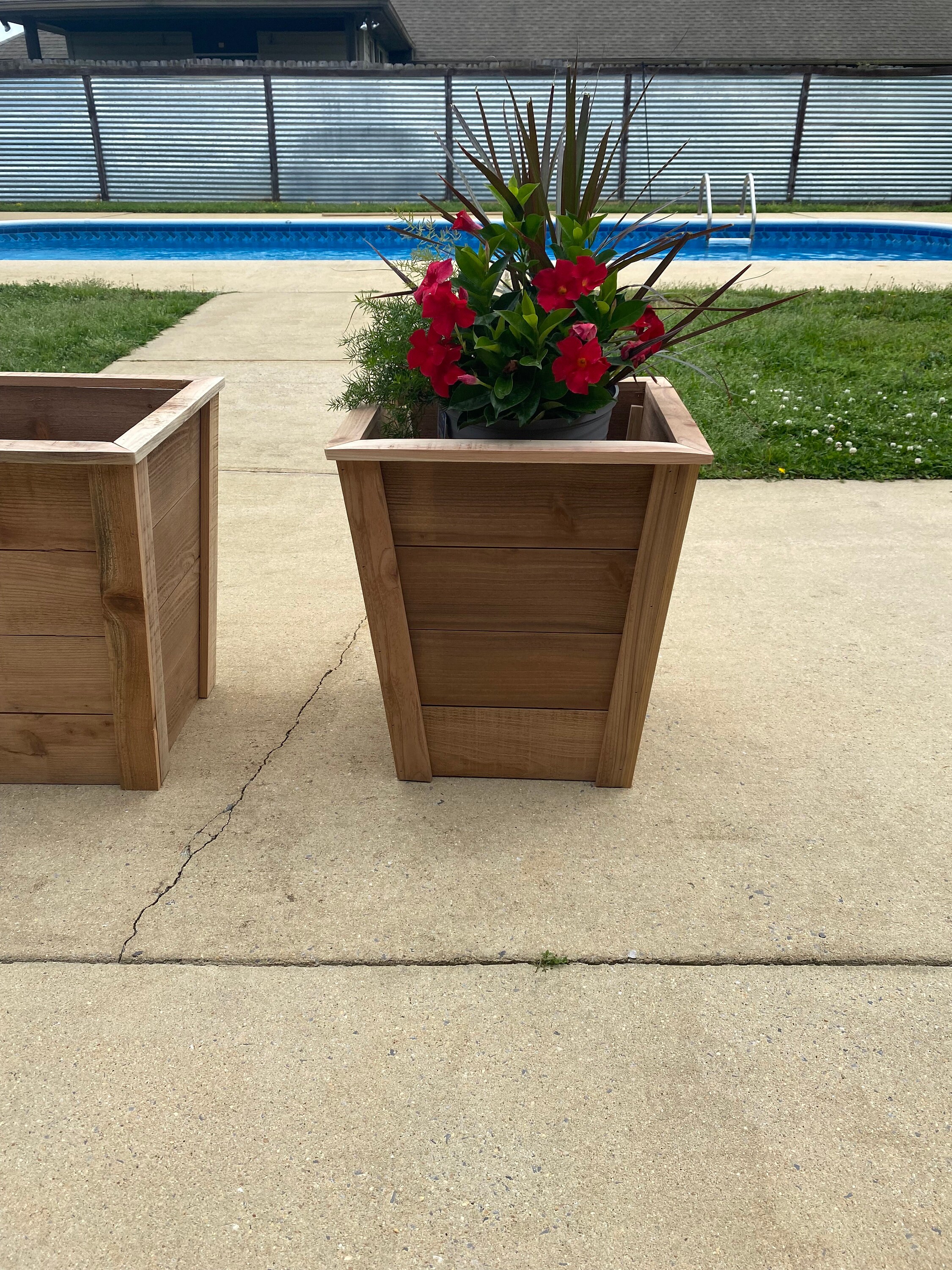 Cedar Planter - Etsy