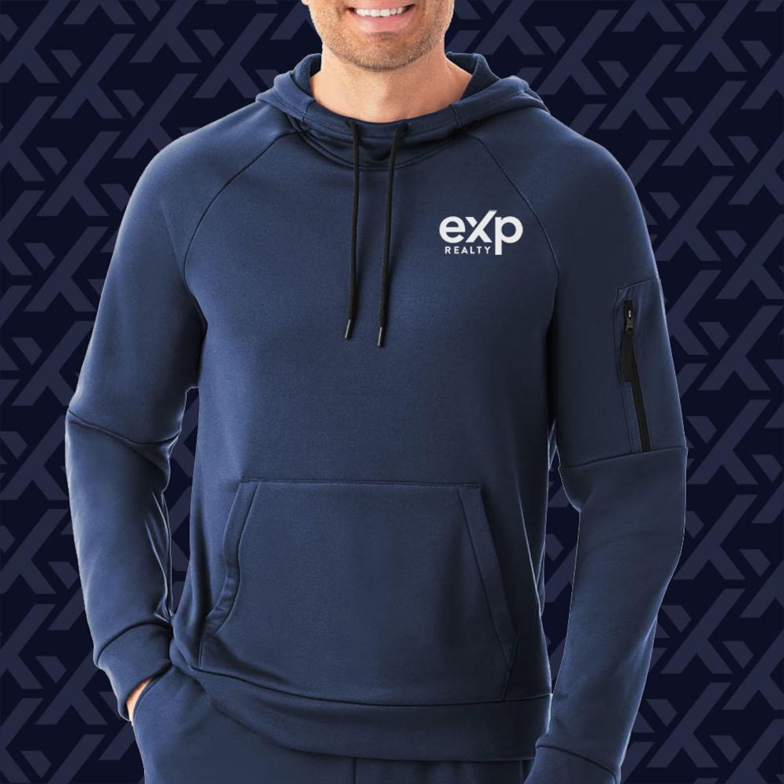 Exp Realty Logo Tech Fleece Hoodie - Etsy