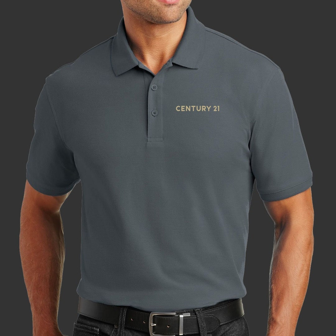 Century 21 Men's Soft Classic Pique Polo - Etsy