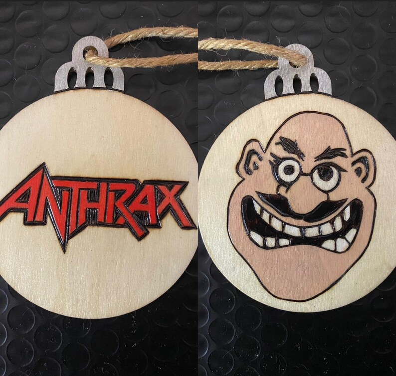 Metal Band Ornaments - Etsy