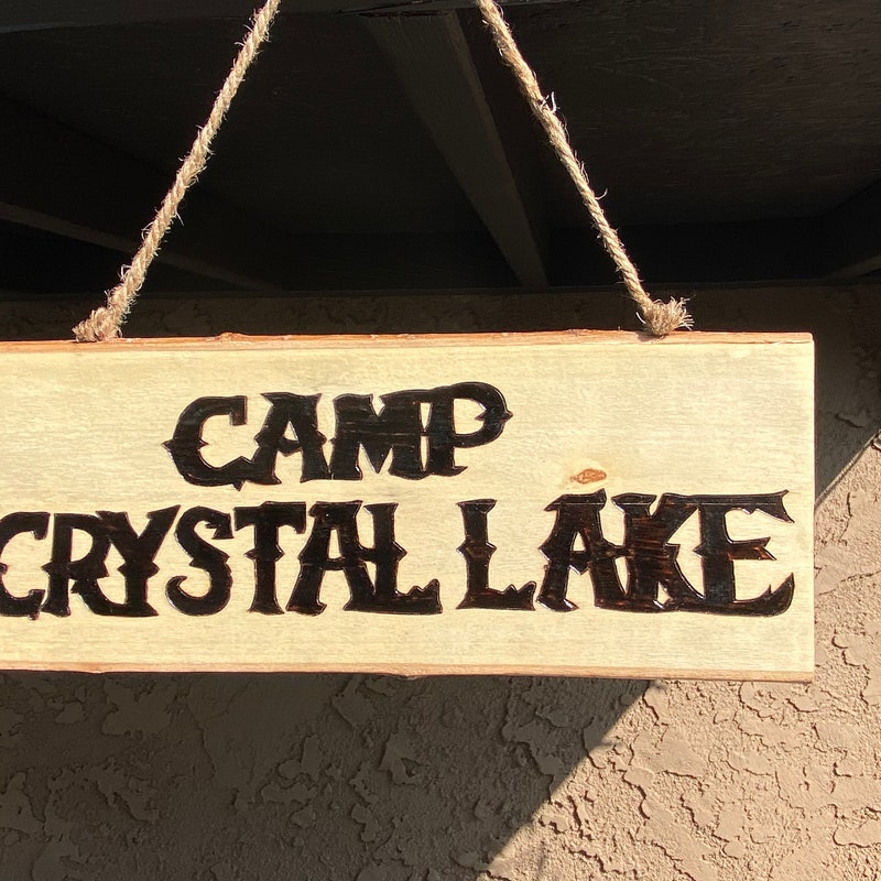 Wood Camp Sign - Etsy
