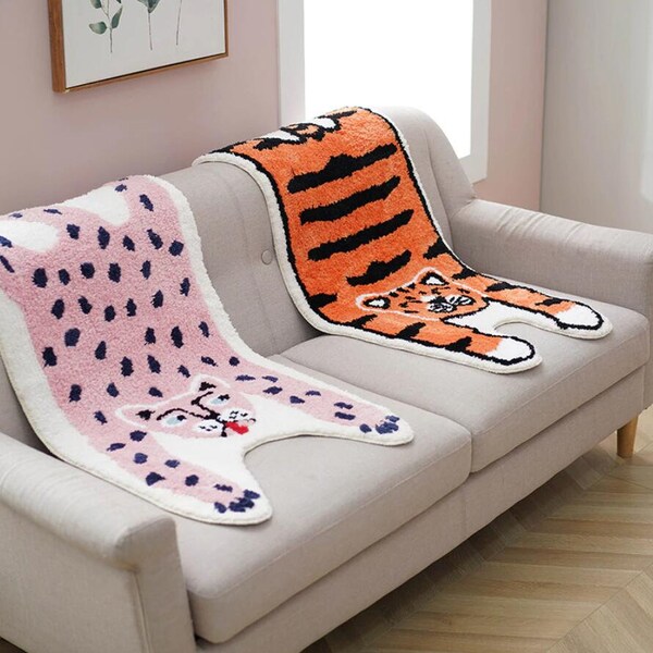 Tiger Rug - Etsy