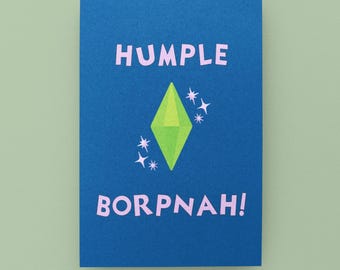 The Sims Card - You Aged Up! - Birthday Card - Gamer Card - Gamer Gift ...