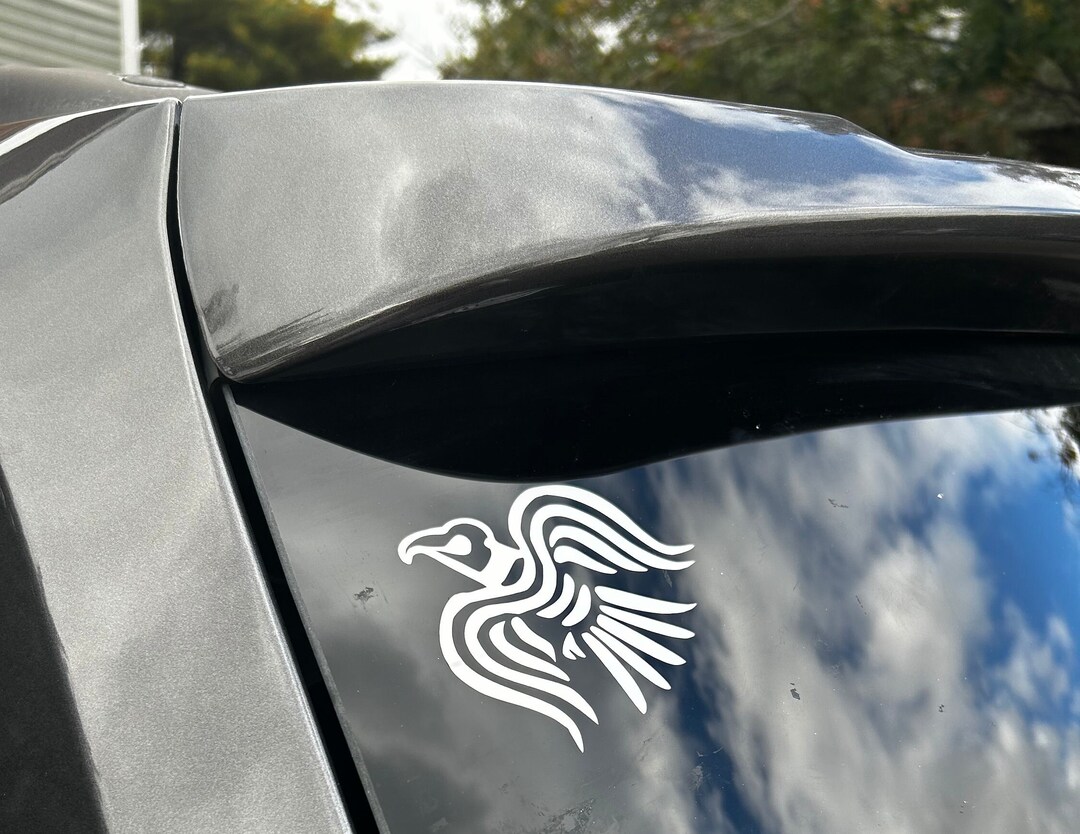 Raven Window Decal - Etsy