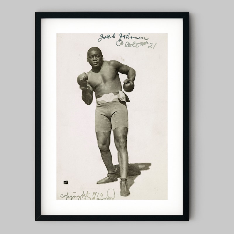 Jack Johnson Boxer - Etsy