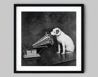 Record Player Dog - Etsy
