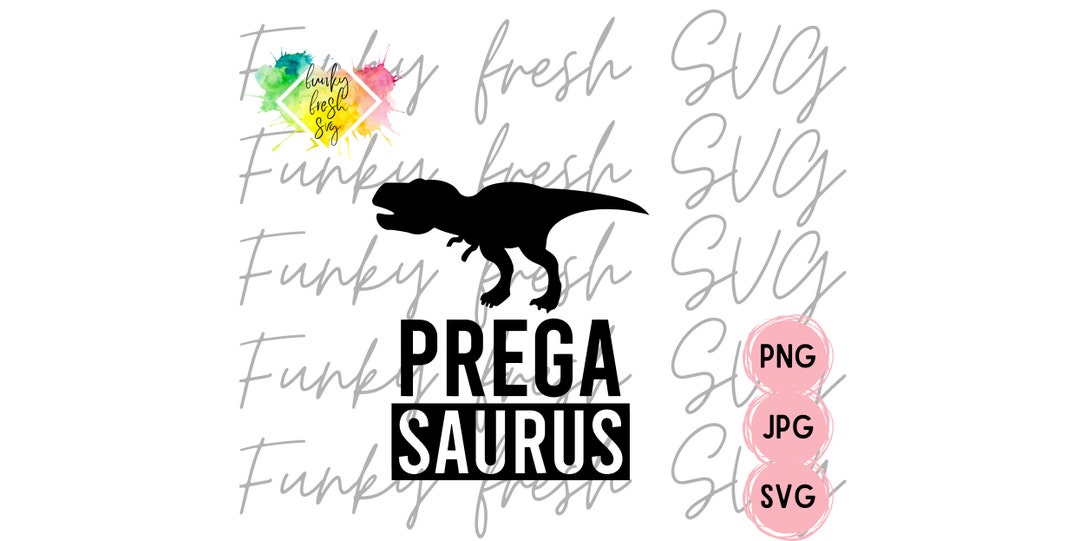 Pregasaurus SVG/PNG/JPG | Free Commercial Use | Digital Cut File for ...