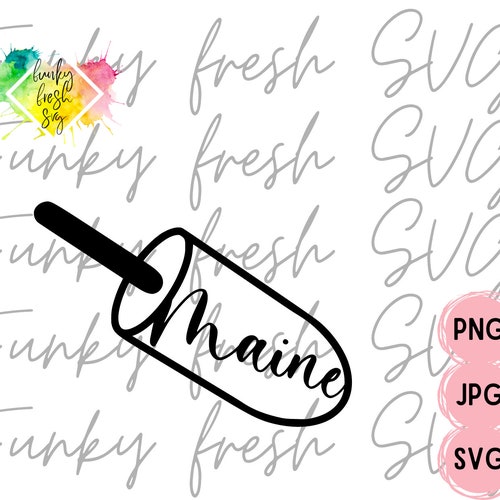 Maine State SVG / Cut File / Cricut / Clip Art / Commercial - Etsy