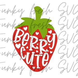 Berry Cute SVG/PNG/JPG | Free Commercial Use | Digital Cut File for ...
