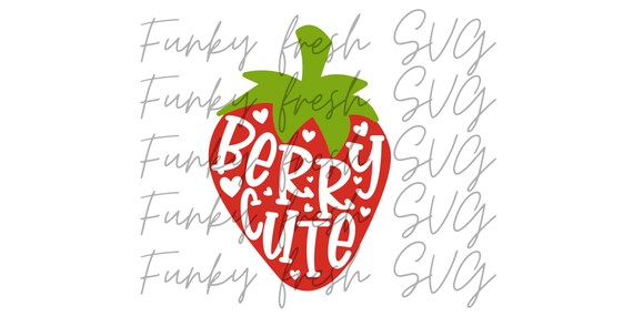 Berry Cute SVG/PNG/JPG Free Commercial Use Digital Cut | Etsy