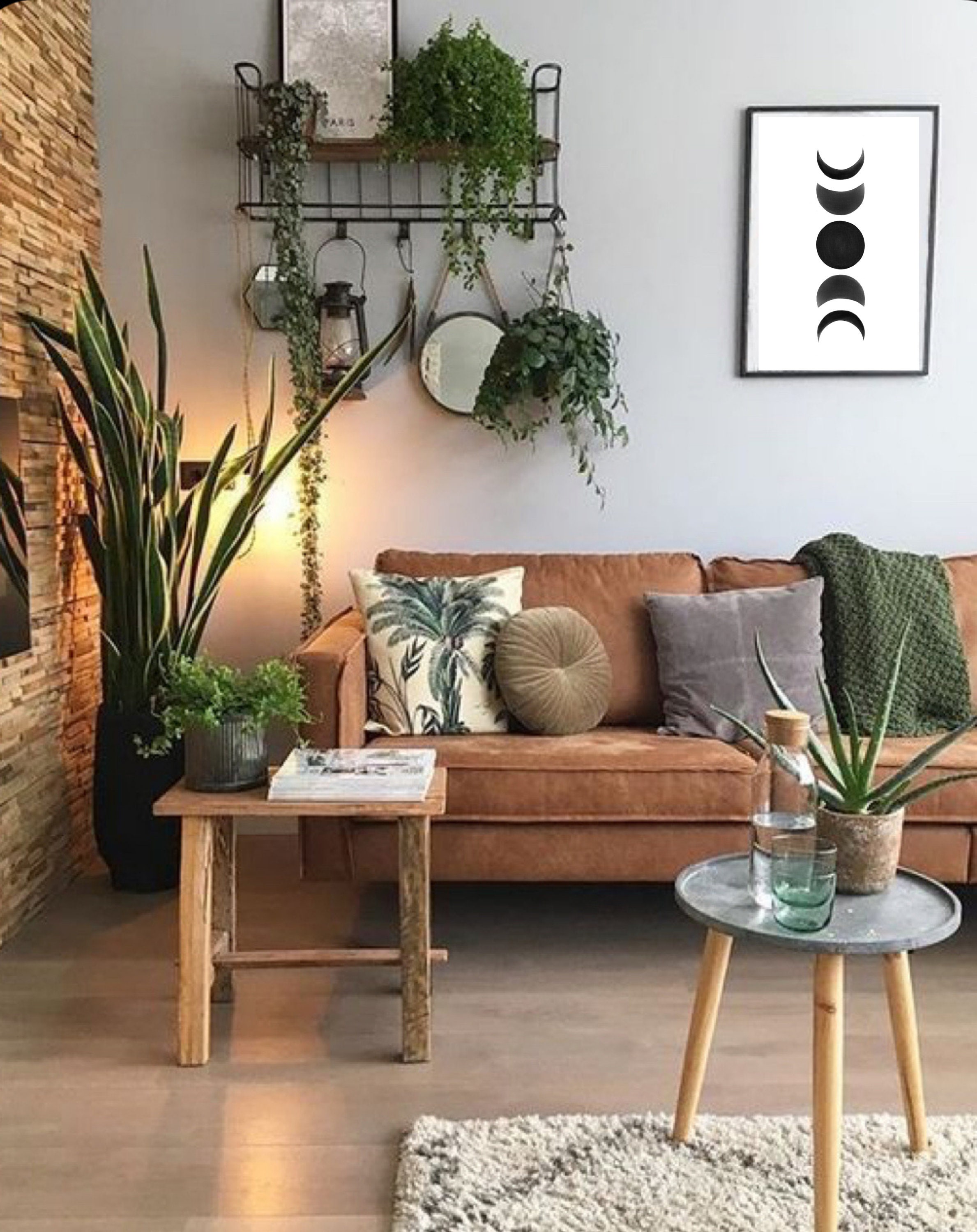 Black and White Inverted Moon Phases Art Prints Set of 2 - Etsy