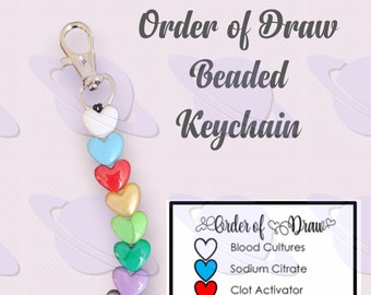 Phlebotomy Keychain - Etsy